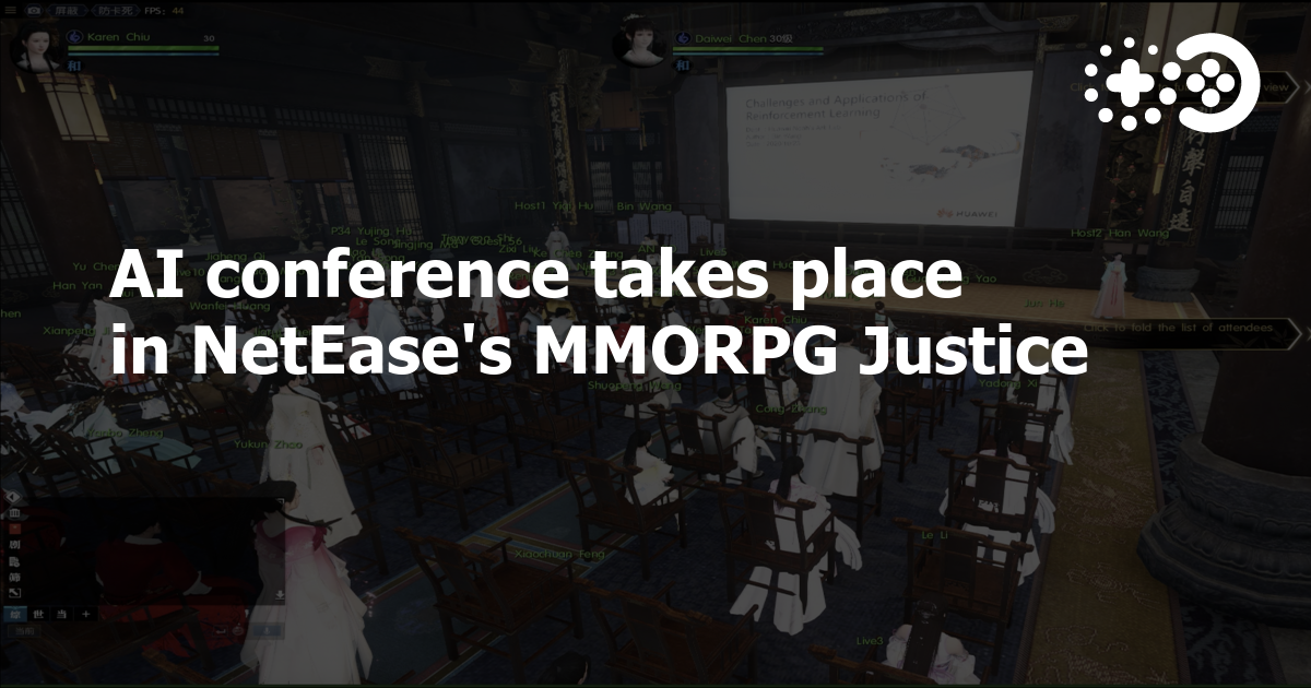 AI conference takes place in NetEase’s MMORPG Justice | Game World Observer