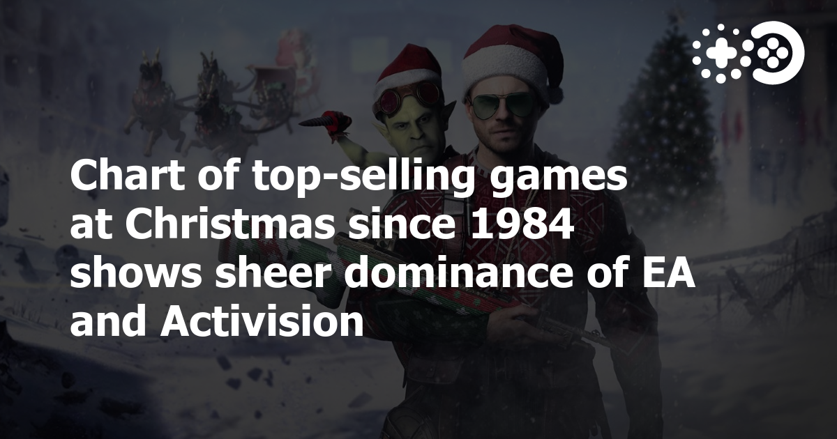 Chart of top-selling games at Christmas since 1984 shows sheer ...