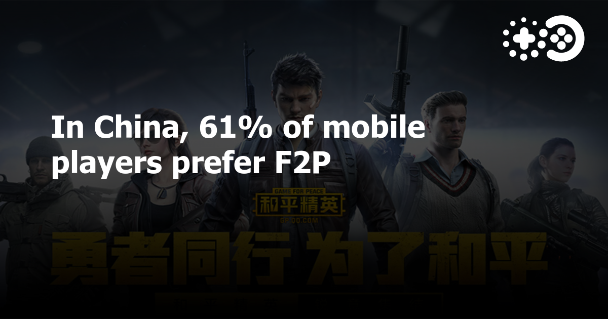 In China, 61% of mobile players prefer F2P | Game World Observer