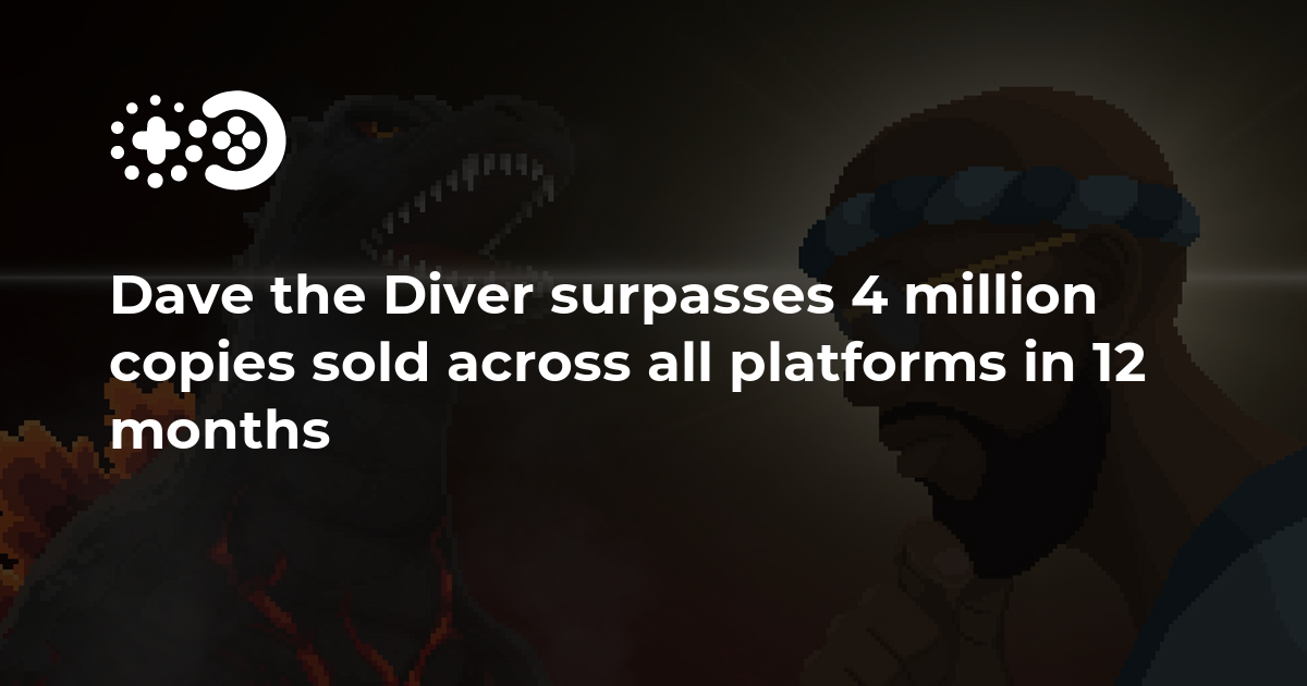 Dave the Diver surpasses 4 million copies sold across all platforms in ...