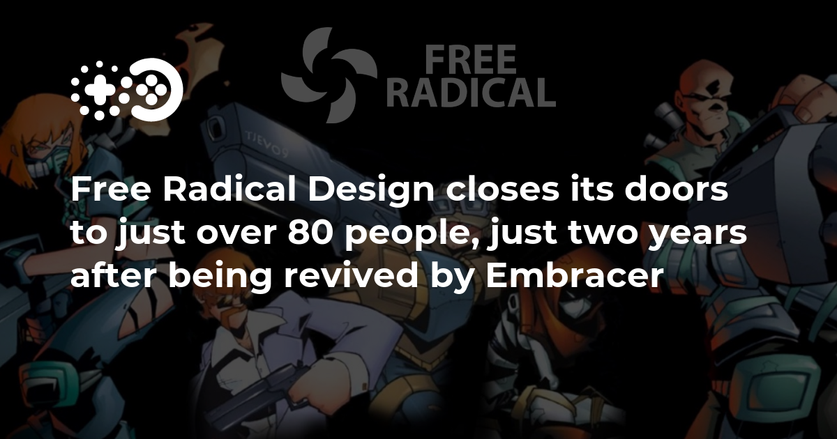 Free Radical Design closes its doors to just over 80 people, just two ...