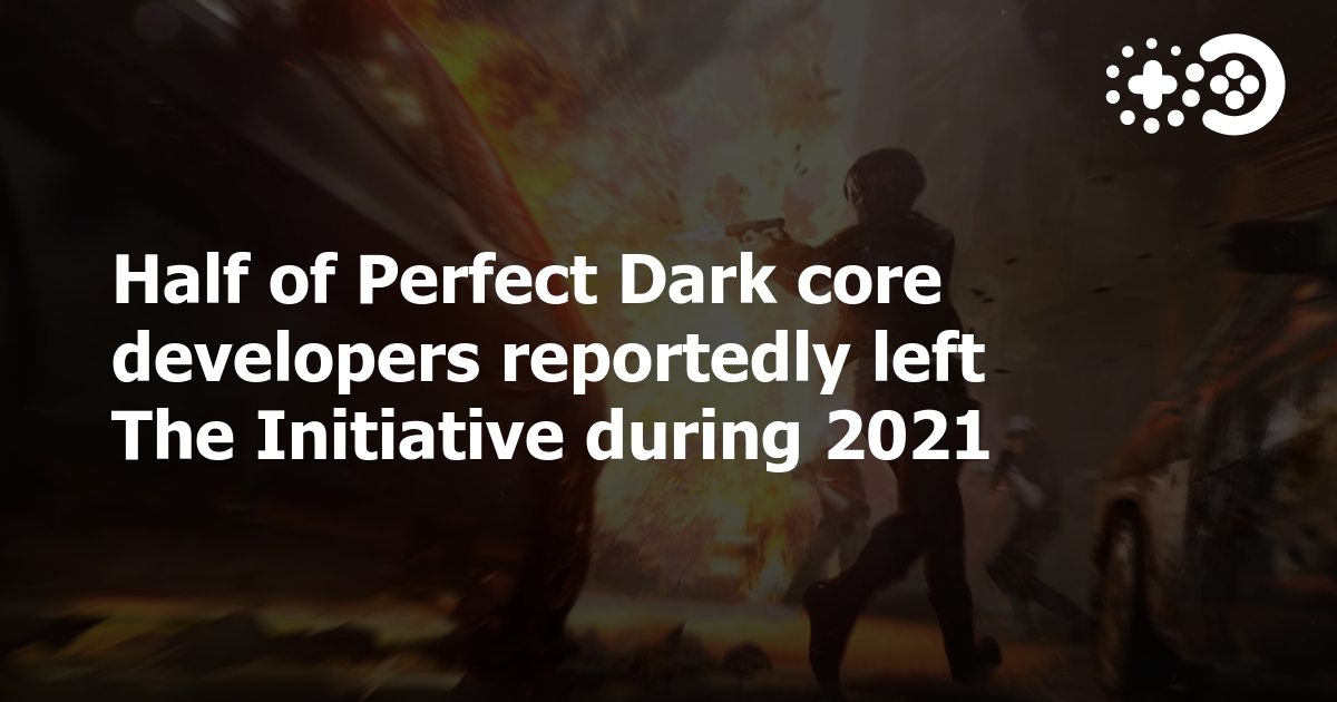 Half of Perfect Dark core developers reportedly left The Initiative ...