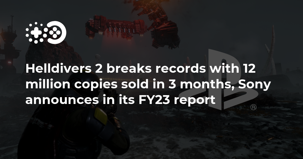Helldivers 2 breaks records with 12 million copies sold in 3 months ...