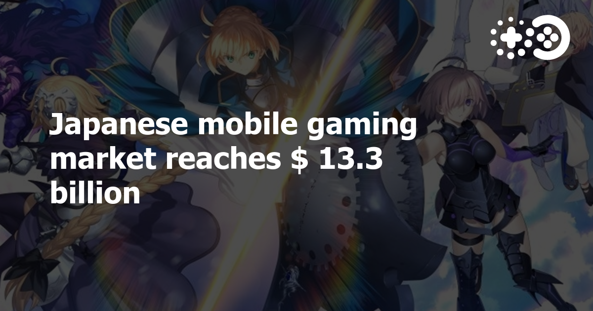 Japanese mobile gaming market reaches $ 13.3 billion | Game World Observer
