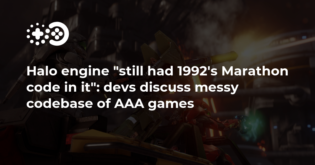 Halo engine “still had 1992’s Marathon code in it”: devs discuss messy ...