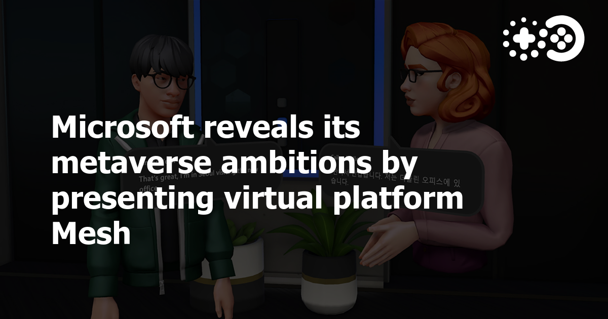 Microsoft reveals its metaverse ambitions by presenting virtual ...