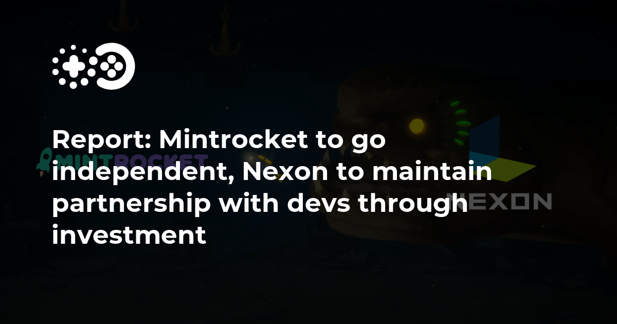 Report: Mintrocket to go independent, Nexon to maintain partnership ...