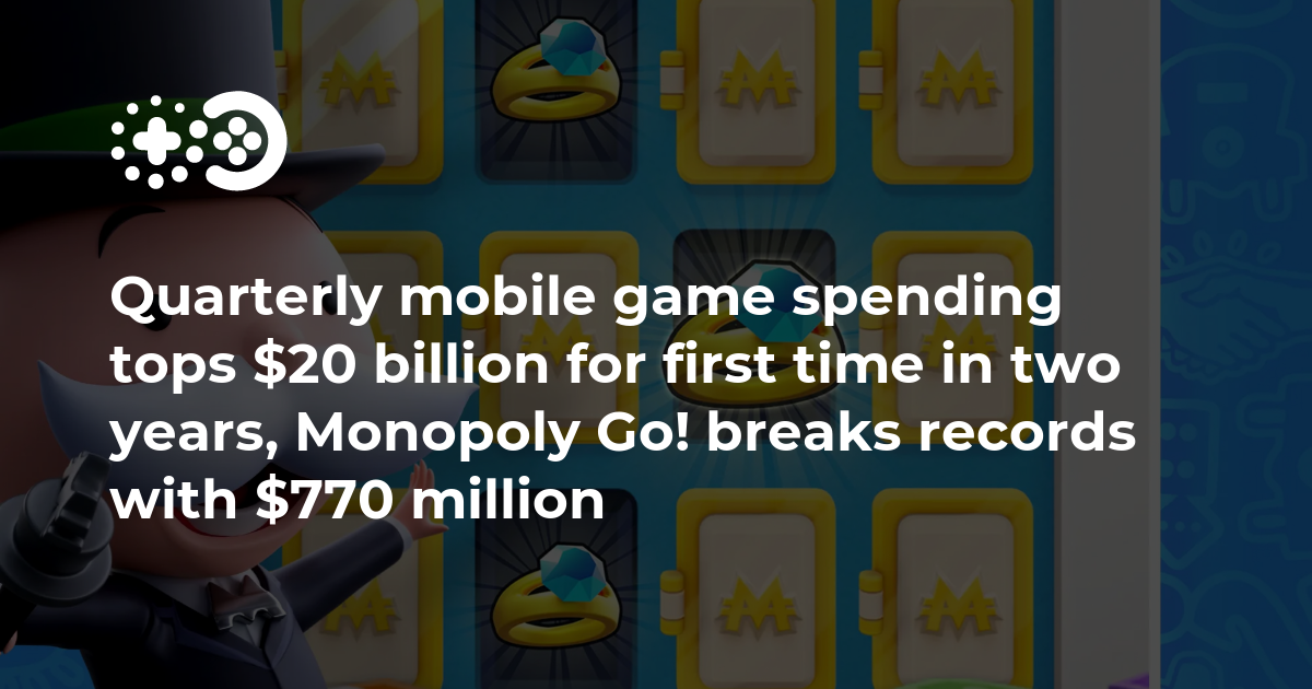Quarterly mobile game spending tops $20 billion for first time in two ...