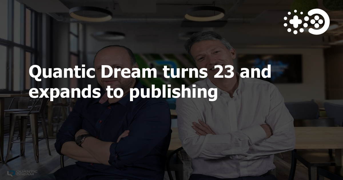 Quantic Dream turns 23 and expands to publishing | Game World Observer