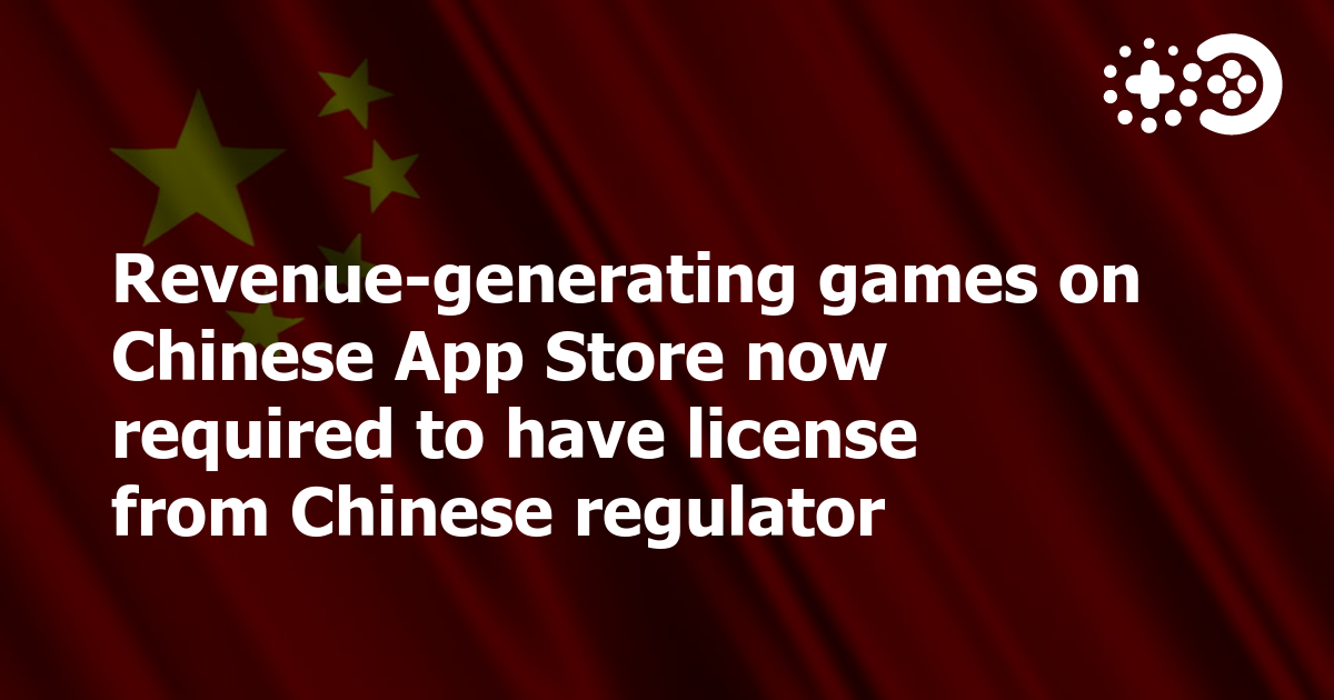Revenue-generating games on Chinese App Store now required to have ...