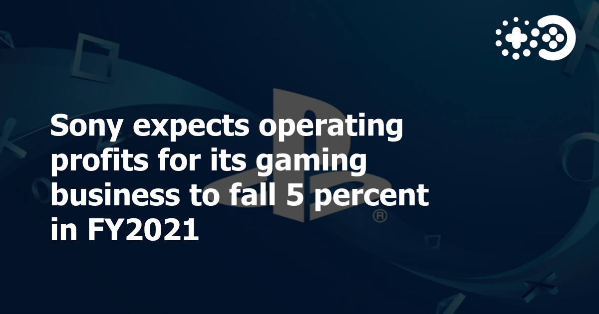 Sony expects operating profits for its gaming business to fall 5 ...