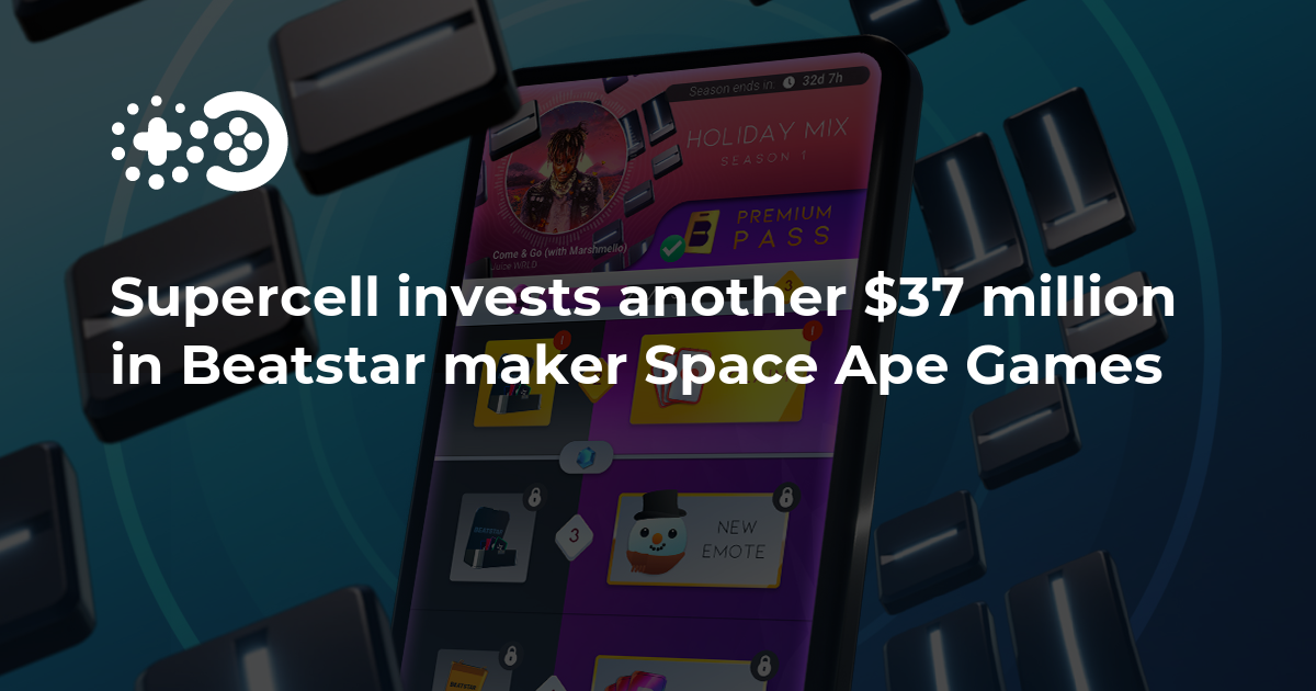 Supercell invests another $37 million in Beatstar maker Space Ape Games | Game World Observer
