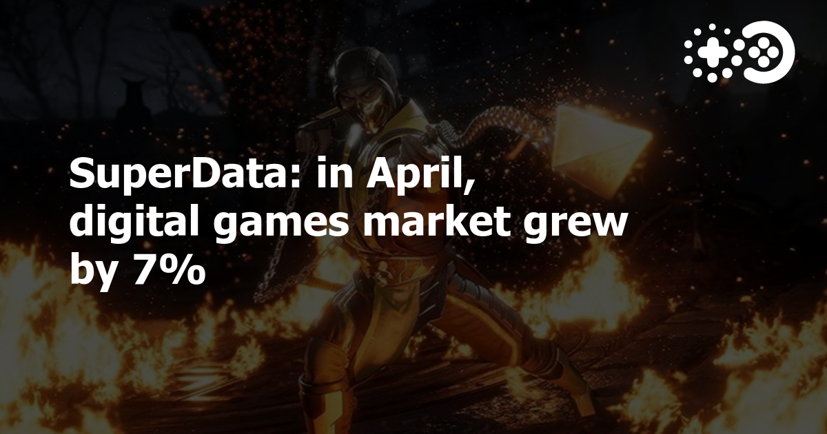 SuperData: in April, digital games market grew by 7% | Game World Observer