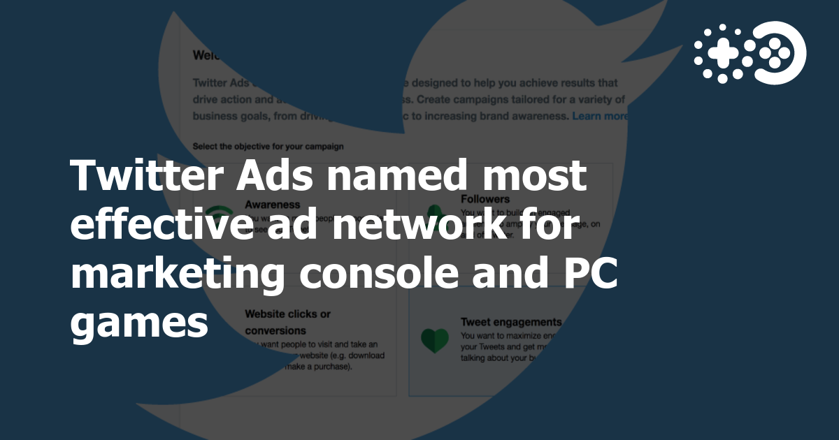 Twitter Ads named most effective ad network for marketing console and ...