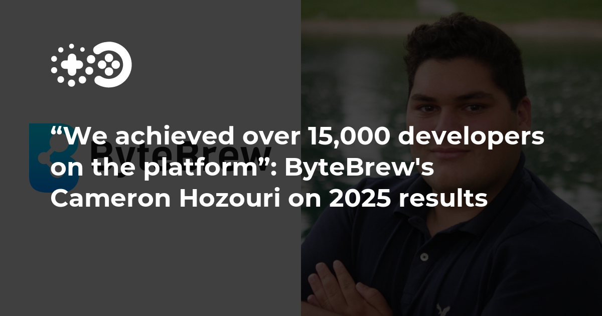 “We achieved over 15,000 developers on the platform”: ByteBrew’s ...