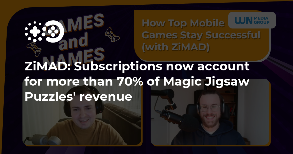 ZiMAD: Subscriptions now account for more than 70% of Magic Jigsaw ...