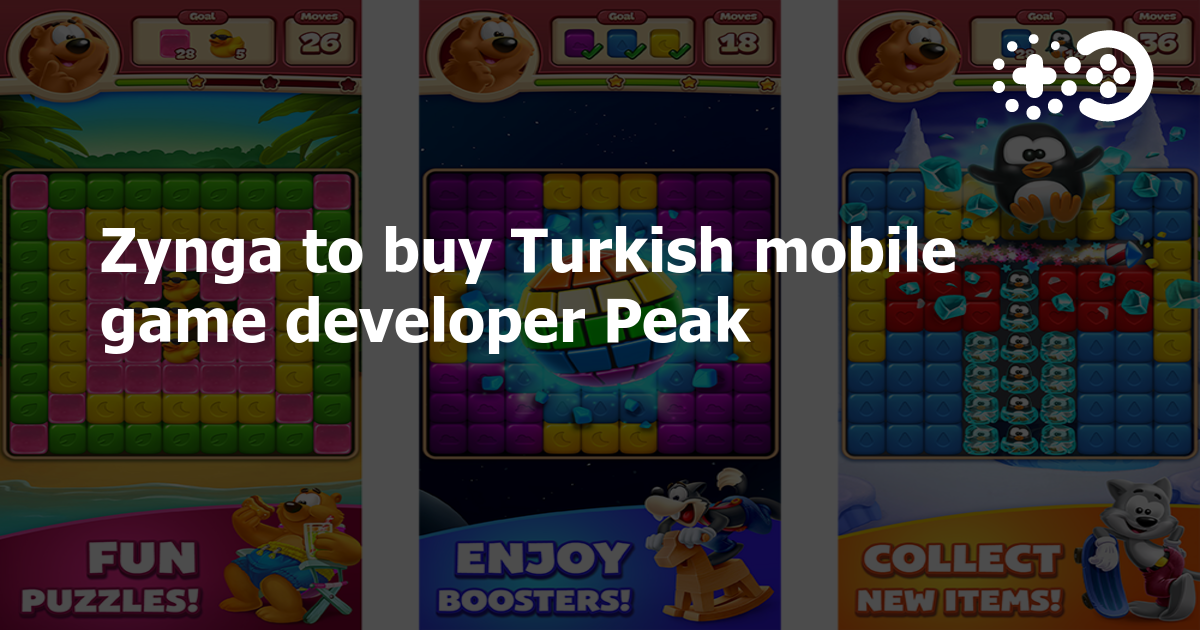 Zynga to buy Turkish mobile game developer Peak | Game World Observer