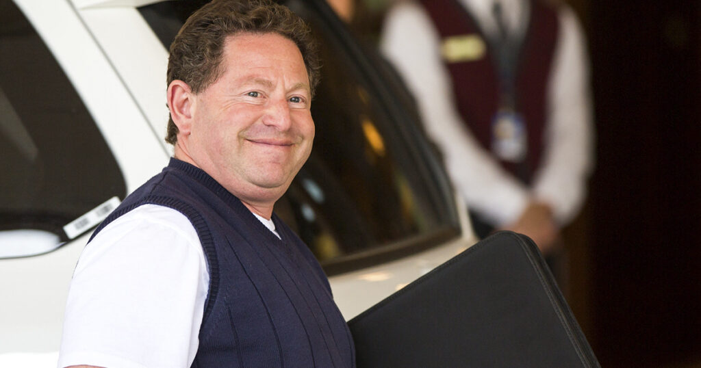Bobby Kotick earned $154 million in 2021, more than CD Projekt, Ubisoft ...