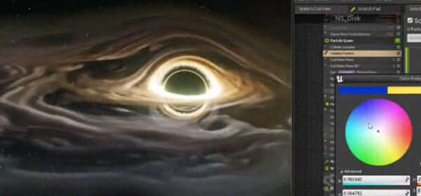 Gearbox R&D director made physically correct black hole model with ...