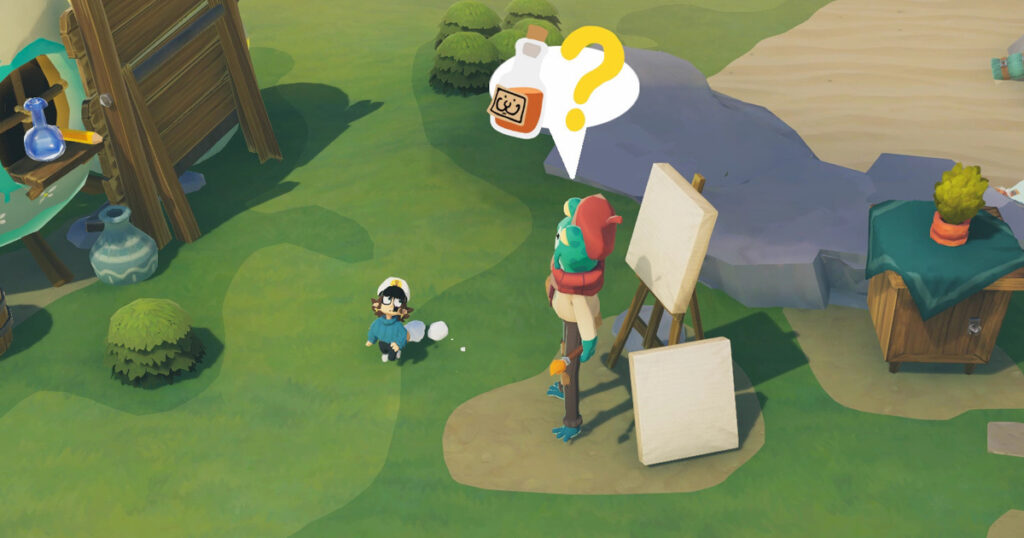 Half Past Yellow on Time on Frog Island, trading with frogs, and ...