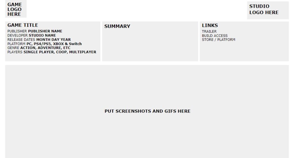 Pitch deck template and useful tips for indie developers from SUPERHOT ...
