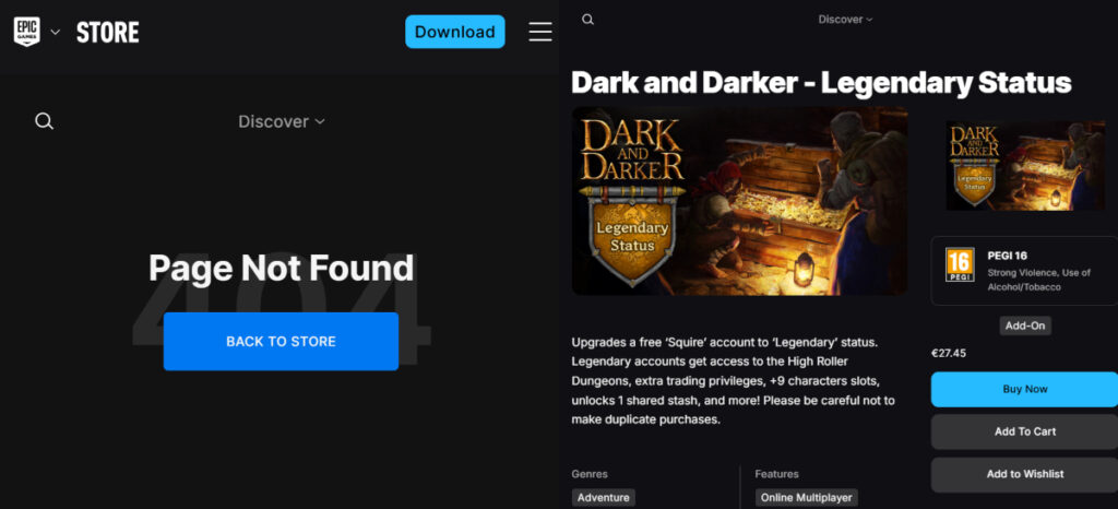 Dark and Darker removed from EGS based on claims made in ongoing legal dispute with Nexon | Game ...